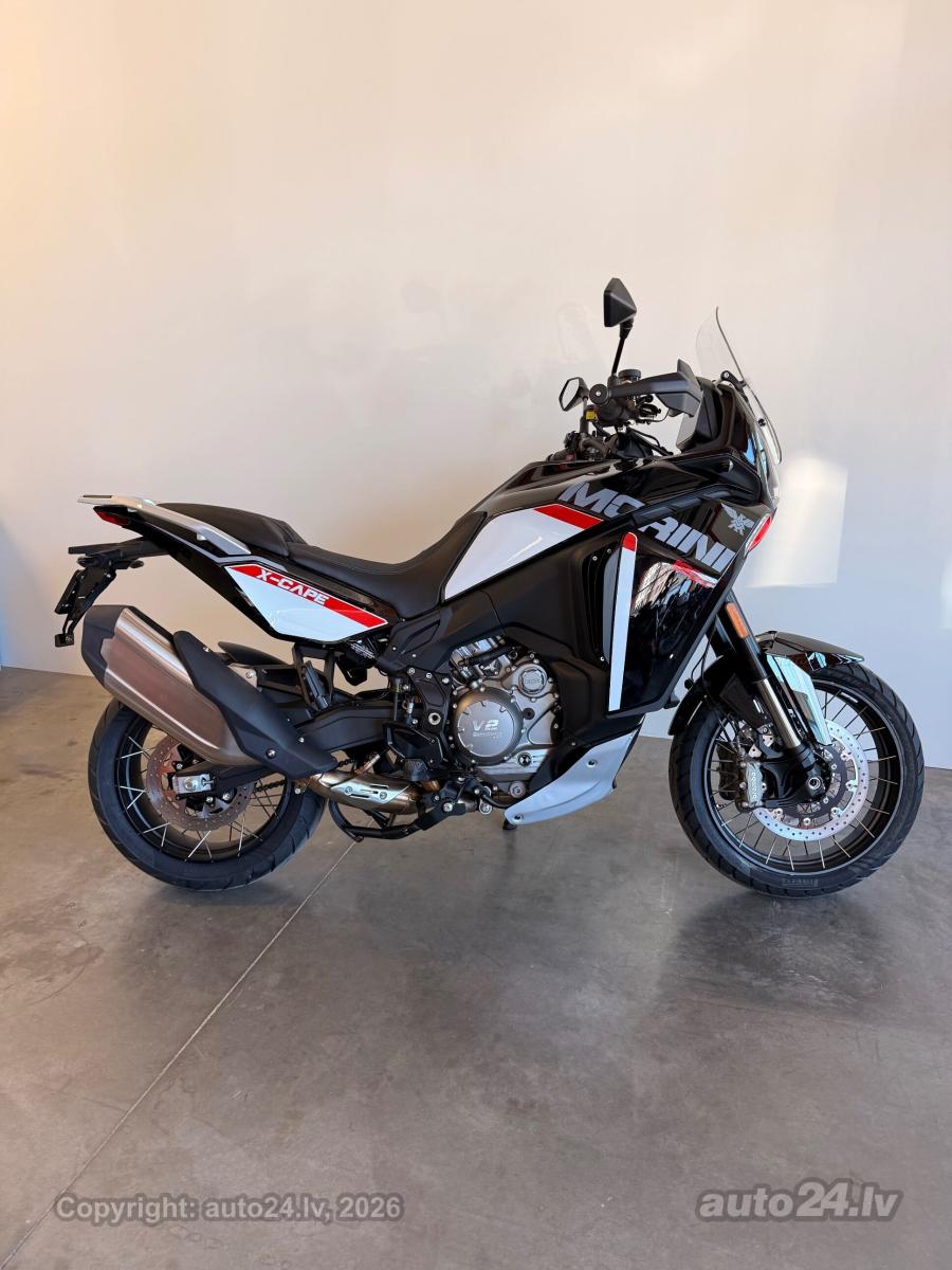 Melns Moto Morini X-Cape 2026 Tallina, ar dzinēja tilpumu 1.20 L un nobraukumu 0 tūkst. km par 14290 €, foto 1 vietnē AUTOMOTO.COM.LV