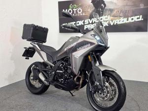 Grey Moto Morini X-Cape 2022 in Panevezys, with an engine capacity of 0.65 L and mileage of 22 thousand km for 5199 €, photo 1 on AUTOMOTO.COM.LV