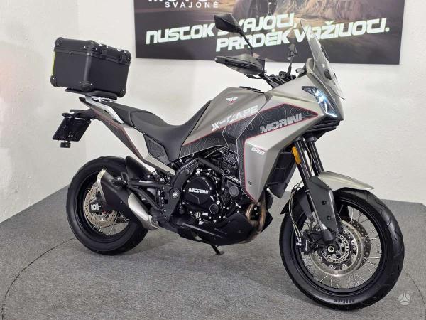 Grey Moto Morini X-Cape 2022 in Panevezys, with an engine capacity of 0.65 L and mileage of 22 thousand km for 5199 €, photo 3 on AUTOMOTO.COM.LV