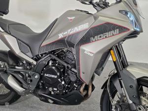 Grey Moto Morini X-Cape 2022 in Panevezys, with an engine capacity of 0.65 L and mileage of 22 thousand km for 5199 €, photo 6 on AUTOMOTO.COM.LV