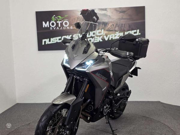 Grey Moto Morini X-Cape 2022 in Panevezys, with an engine capacity of 0.65 L and mileage of 22 thousand km for 5199 €, photo 7 on AUTOMOTO.COM.LV