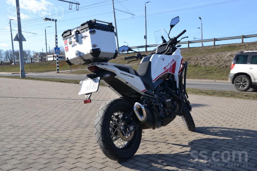 Moto Morini X-Cape 2022 Rīga, ar dzinēja tilpumu 0.65 L un nobraukumu 0 tūkst. km par 5250 €, foto 4 vietnē AUTOMOTO.COM.LV