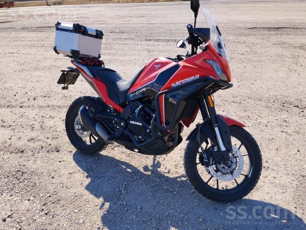 Moto Morini X-Cape 2023 in Riga, with an engine capacity of 0.65 L and mileage of 0 thousand km for 5000 €, photo 1 on AUTOMOTO.COM.LV