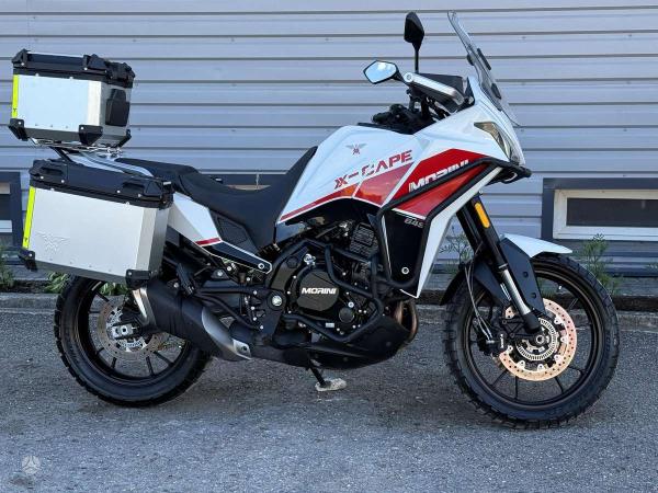 Moto Morini X-Cape 2023 Ukmergė, ar dzinēja tilpumu 0.65 L un nobraukumu 15 tūkst. km par 4850 €, foto 3 vietnē AUTOMOTO.COM.LV