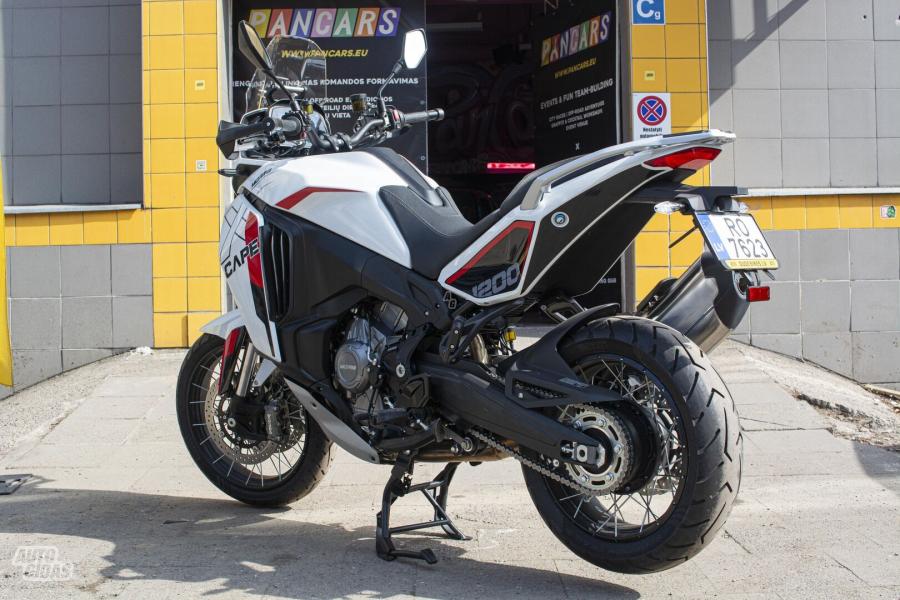 White Moto Morini X-Cape 2026 in Vilnius, with an engine capacity of 0.00 L and mileage of 0 thousand km for 11200 €, photo 12 on AUTOMOTO.COM.LV