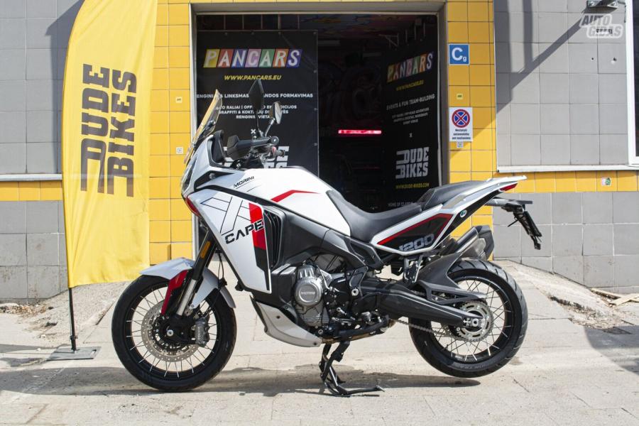 White Moto Morini X-Cape 2026 in Vilnius, with an engine capacity of 0.00 L and mileage of 0 thousand km for 11200 €, photo 15 on AUTOMOTO.COM.LV
