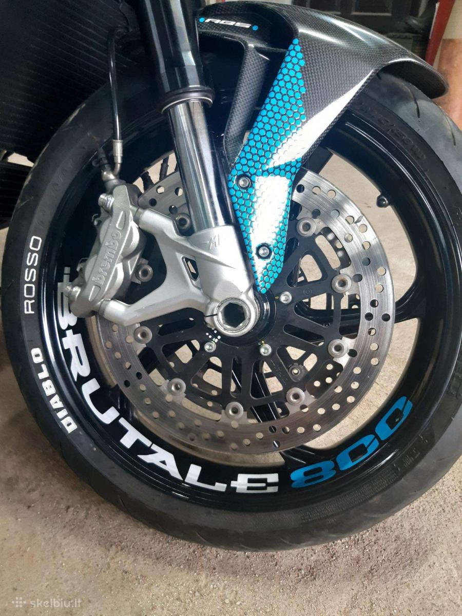 Zils MV Agusta Brutale 2019 Tauragė, ar dzinēja tilpumu 0.00 L un nobraukumu 5 tūkst. km par 6700 €, foto 3 vietnē AUTOMOTO.COM.LV