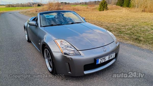 Pelēks Nissan 350Z 2005 Tallina, ar dzinēja tilpumu 3.50 L un nobraukumu 221 tūkst. km par 14200 €, foto 1 vietnē AUTOMOTO.COM.LV