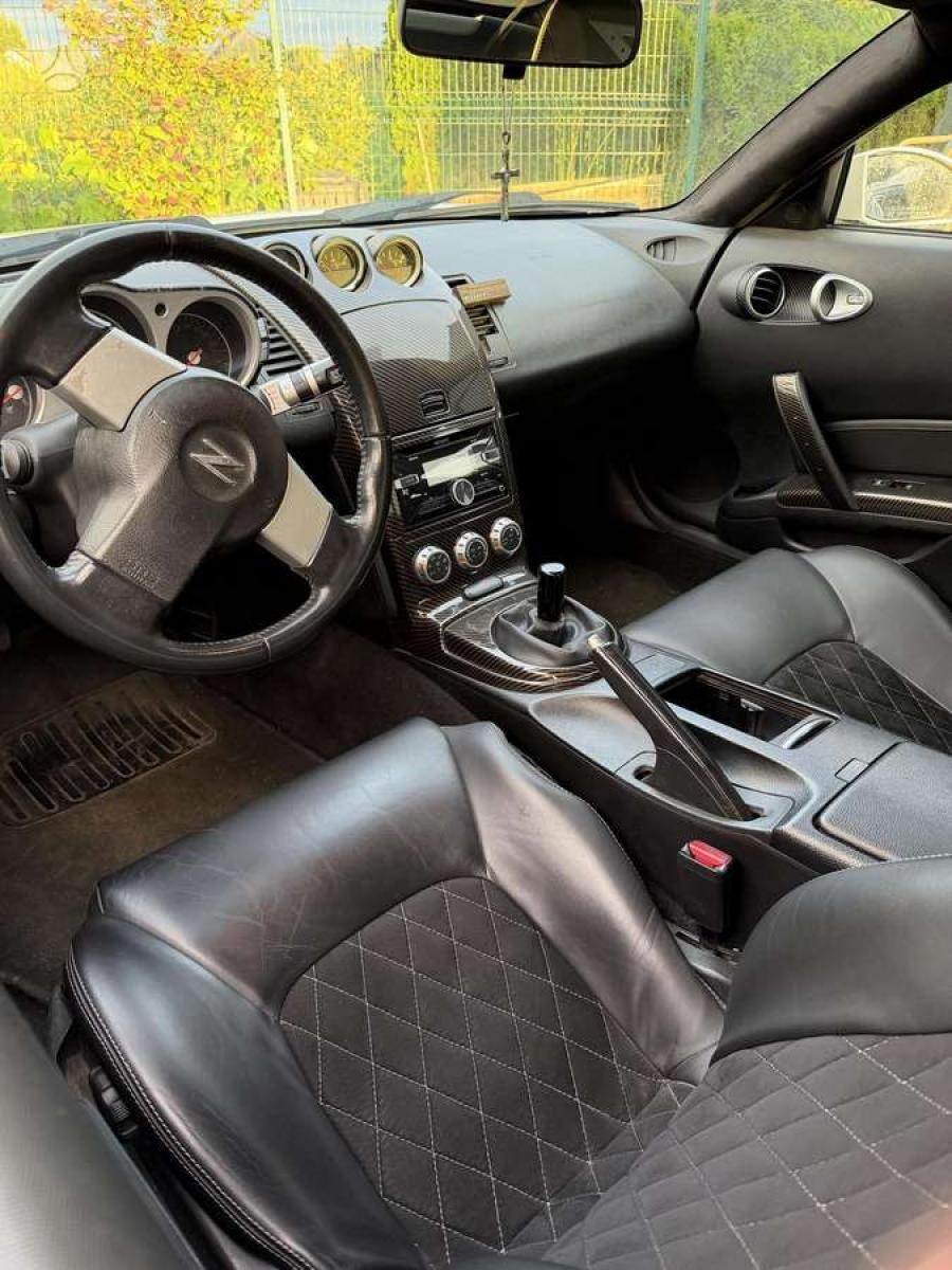Balts Nissan 350Z 2006 Viļņa, ar dzinēja tilpumu 3.50 L un nobraukumu 96 tūkst. km par 10500 €, foto 8 vietnē AUTOMOTO.COM.LV