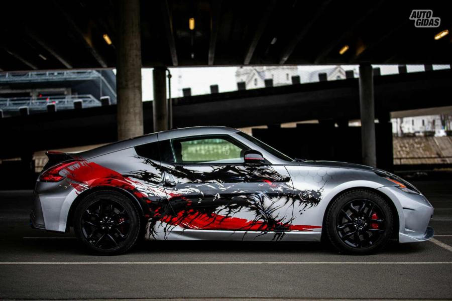 Grey Nissan 370-z 2014 in Klaipeda, with an engine capacity of 3.70 L and mileage of 39 thousand km for 25000 €, photo 1 on AUTOMOTO.COM.LV