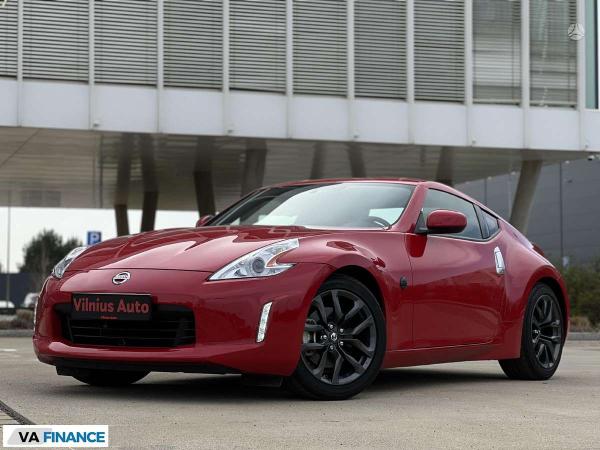 Red Nissan 370-z 2016 in Vilnius, with an engine capacity of 3.70 L and mileage of 25 thousand km for 23500 €, photo 1 on AUTOMOTO.COM.LV
