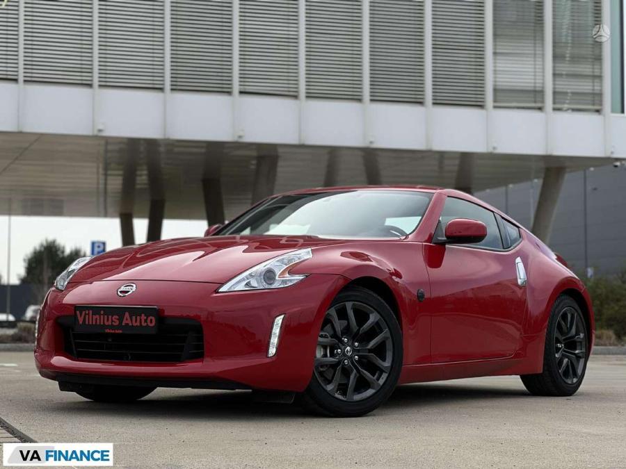 Red Nissan 370-z 2016 in Vilnius, with an engine capacity of 3.70 L and mileage of 25 thousand km for 23500 €, photo 1 on AUTOMOTO.COM.LV