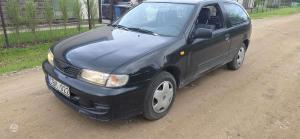 Black Nissan Almera 1997 in Vilnius, with an engine capacity of 1.39 L and mileage of 165 thousand km for 380 €, photo  on AUTOMOTO.COM.LV