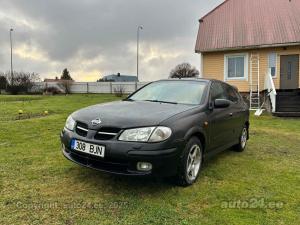 Black Nissan Almera 2002 in Valga, with an engine capacity of 1.80 L and mileage of 0 thousand km for 1100 €, photo  on AUTOMOTO.COM.LV