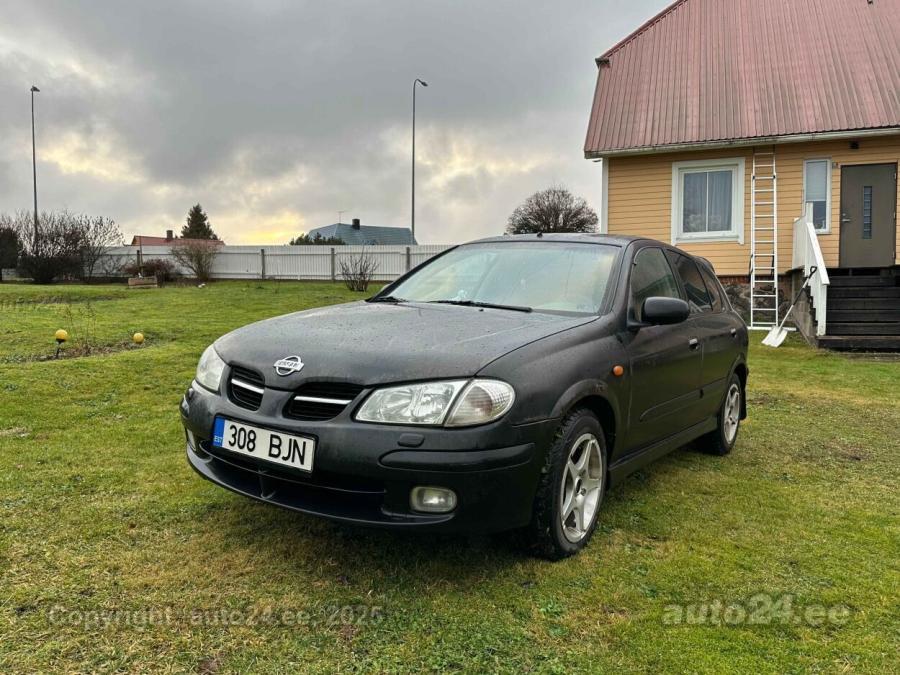 Melns Nissan Almera 2002 Valga, ar dzinēja tilpumu 1.80 L un nobraukumu 0 tūkst. km par 1100 €, foto 1 vietnē AUTOMOTO.COM.LV