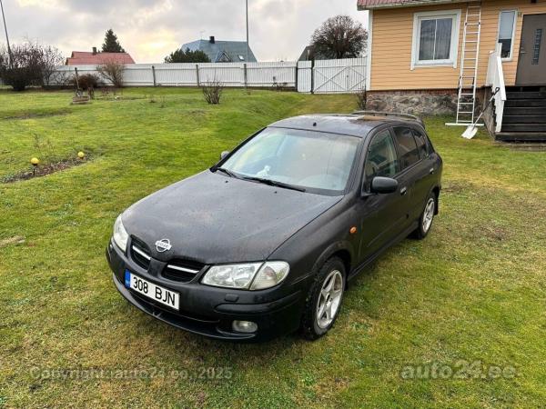 Melns Nissan Almera 2002 Valga, ar dzinēja tilpumu 1.80 L un nobraukumu 0 tūkst. km par 1100 €, foto 2 vietnē AUTOMOTO.COM.LV