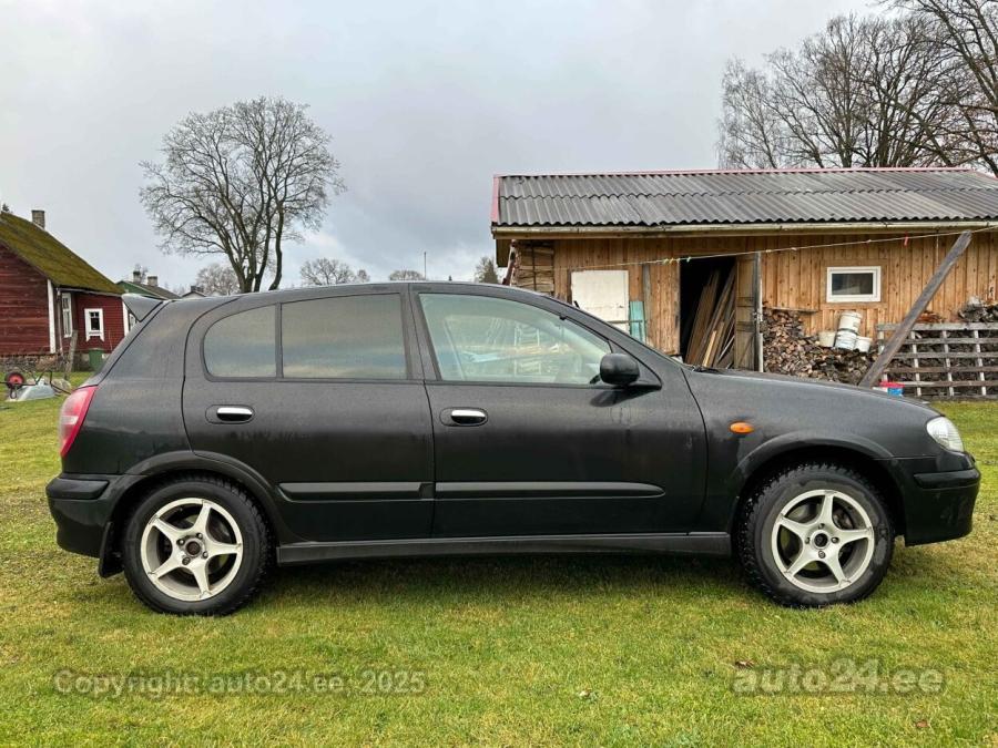 Melns Nissan Almera 2002 Valga, ar dzinēja tilpumu 1.80 L un nobraukumu 0 tūkst. km par 1100 €, foto 4 vietnē AUTOMOTO.COM.LV