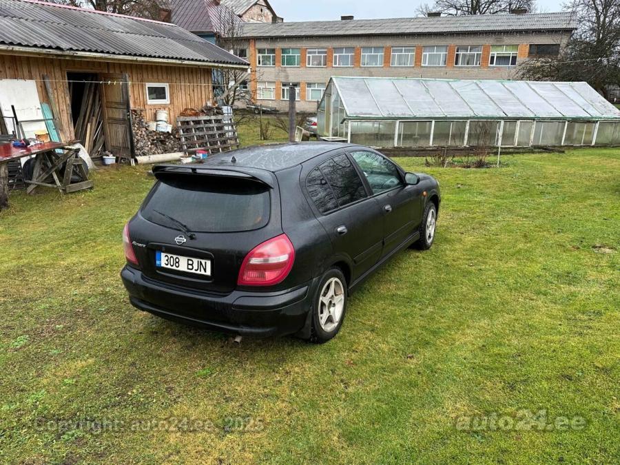 Melns Nissan Almera 2002 Valga, ar dzinēja tilpumu 1.80 L un nobraukumu 0 tūkst. km par 1100 €, foto 5 vietnē AUTOMOTO.COM.LV