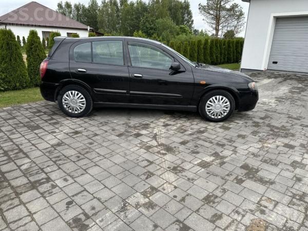 Black Nissan Almera 2003 in Jelgava, with an engine capacity of 2.20 L and mileage of 370 thousand km for 1090 €, photo 4 on AUTOMOTO.COM.LV