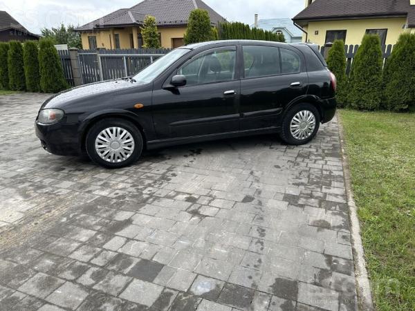 Black Nissan Almera 2003 in Jelgava, with an engine capacity of 2.20 L and mileage of 370 thousand km for 1090 €, photo 7 on AUTOMOTO.COM.LV