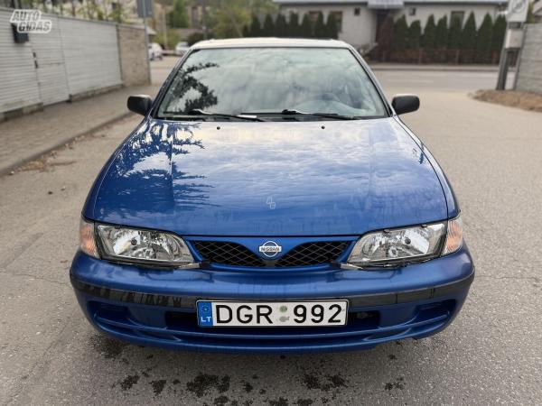 Blue Nissan Almera 1998 in Kaunas, with an engine capacity of 1.60 L and mileage of 187 thousand km for 950 €, photo 9 on AUTOMOTO.COM.LV