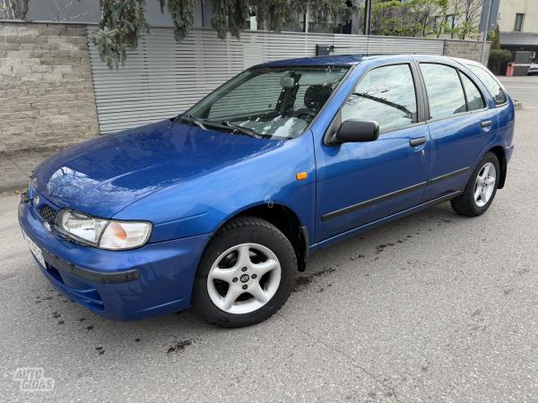 Blue Nissan Almera 1998 in Kaunas, with an engine capacity of 1.60 L and mileage of 187 thousand km for 950 €, photo 10 on AUTOMOTO.COM.LV