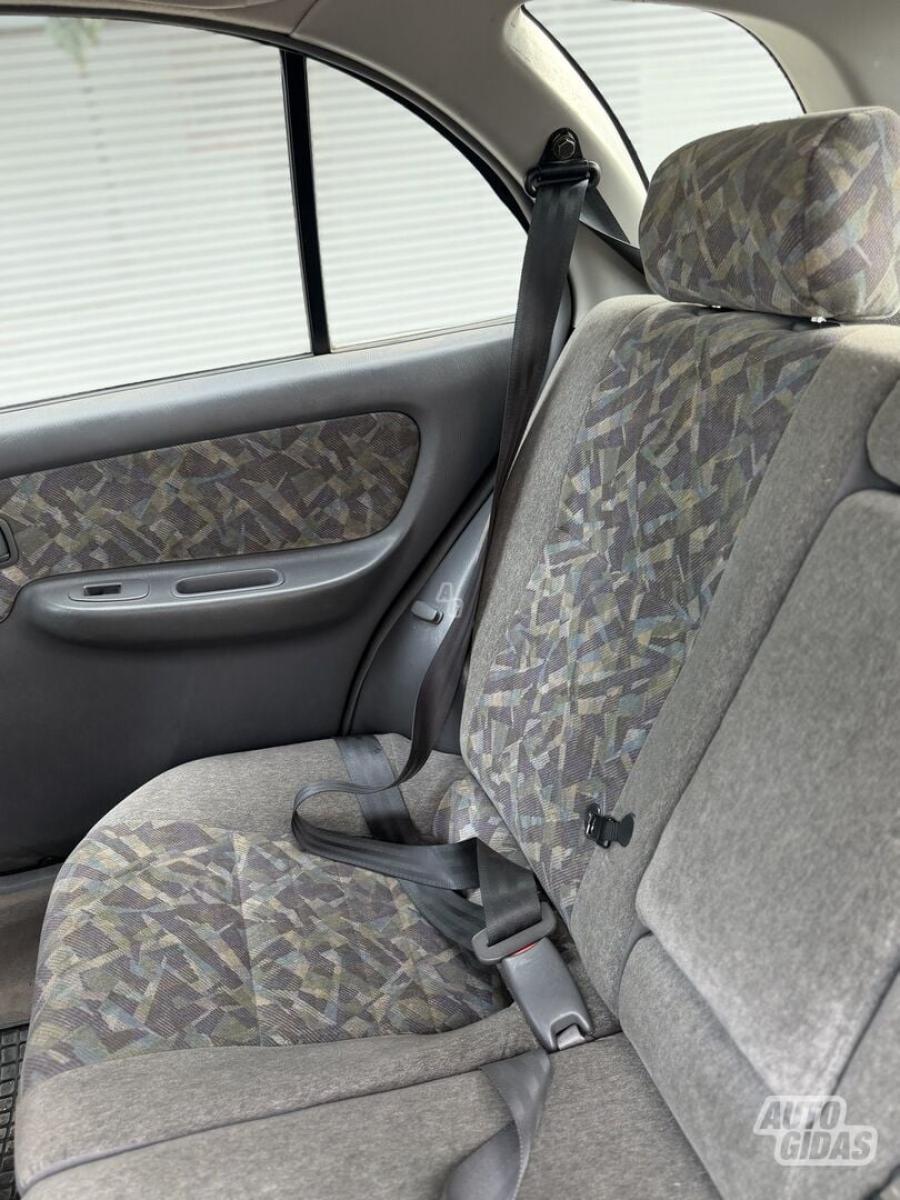 Blue Nissan Almera 1998 in Kaunas, with an engine capacity of 1.60 L and mileage of 187 thousand km for 950 €, photo 16 on AUTOMOTO.COM.LV