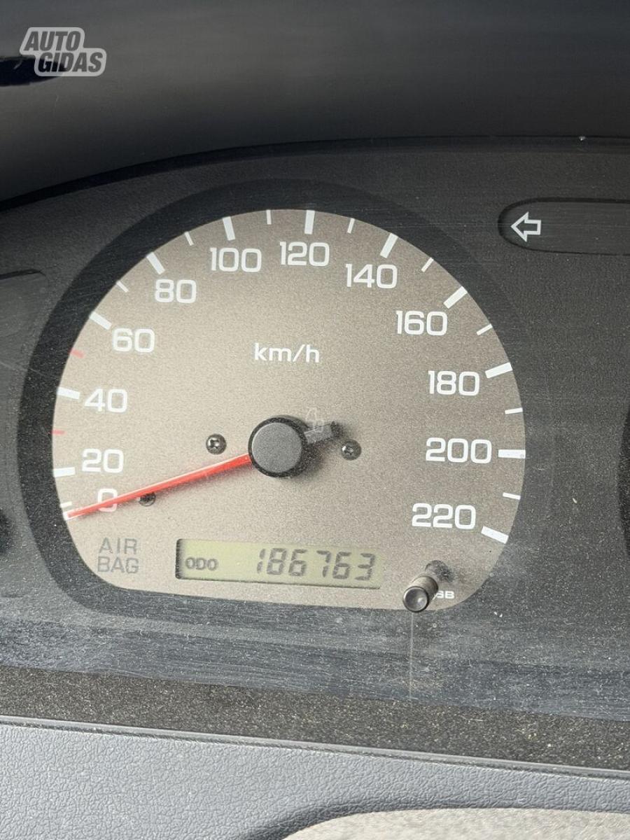 Blue Nissan Almera 1998 in Kaunas, with an engine capacity of 1.60 L and mileage of 187 thousand km for 950 €, photo 27 on AUTOMOTO.COM.LV