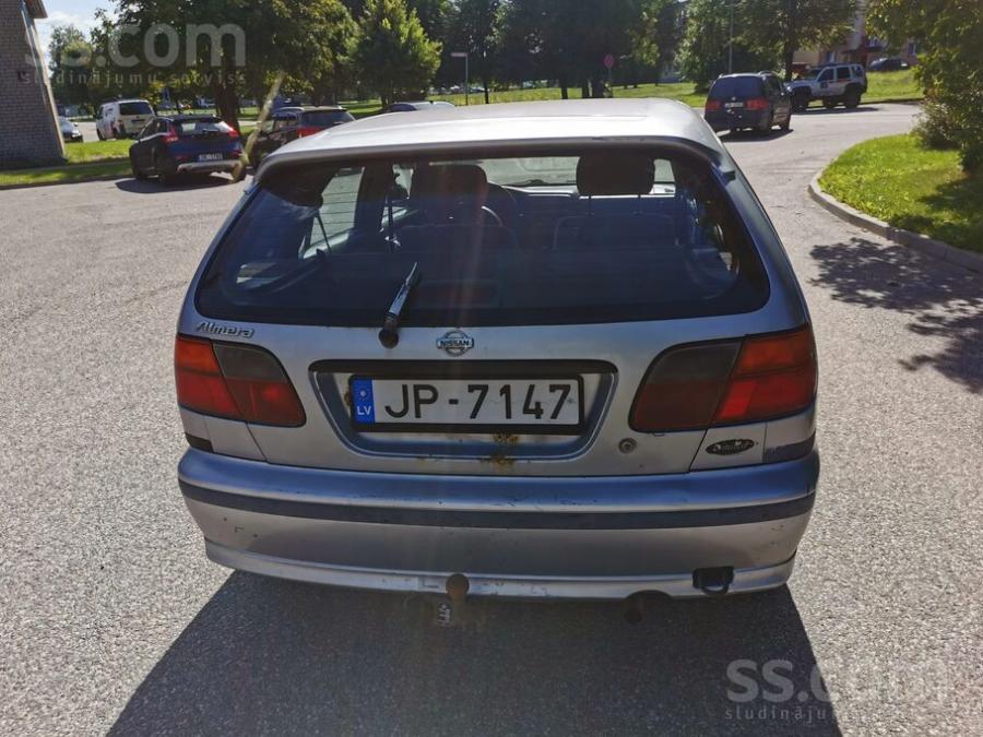 Zils Nissan Almera 1998 Limbaži, ar dzinēja tilpumu 2.00 L un nobraukumu 404 tūkst. km par 450 €, foto 5 vietnē AUTOMOTO.COM.LV