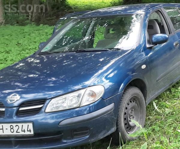 Nissan Almera 2000 RÄ«ga vietnÄ Zils Nissan Almera 2000 RÄ«ga, ar dzinÄja tilpumu 1.80 L un nobraukumu 228 tÅ«kst. km par 500 ā¬, foto 1 vietnÄ AUTOMOTO.COM.LV