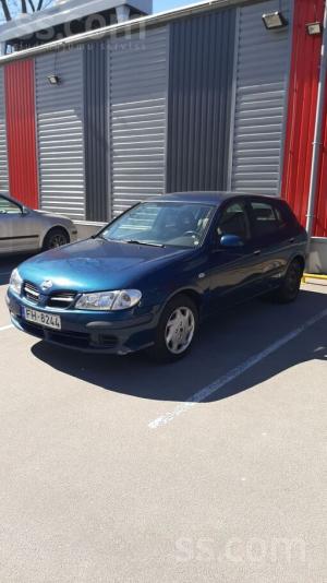 Zils Nissan Almera 2000 Rīga, ar dzinēja tilpumu 1.80 L un nobraukumu 228 tūkst. km par 500 €, foto 3 vietnē AUTOMOTO.COM.LV