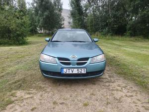 Blue Nissan Almera 2003 in Vilnius, with an engine capacity of 1.50 L and mileage of 235 thousand km for 1100 €, photo 9 on AUTOMOTO.COM.LV