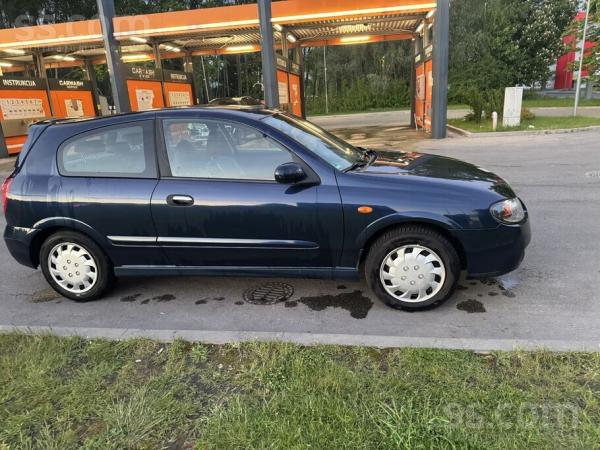 Blue Nissan Almera 2006 in Riga, with an engine capacity of 1.50 L and mileage of 222 thousand km for 500 €, photo 2 on AUTOMOTO.COM.LV