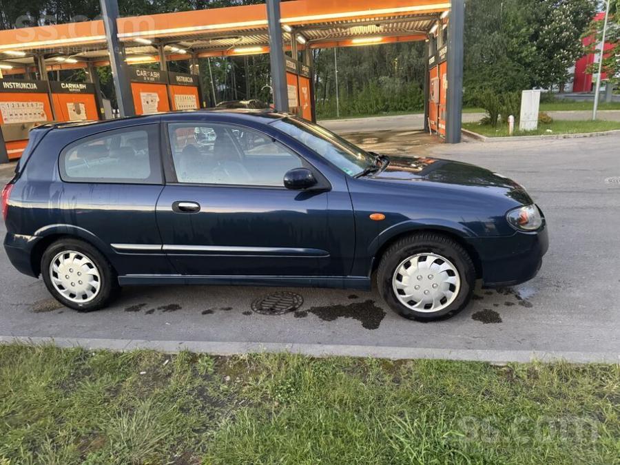 Blue Nissan Almera 2006 in Riga, with an engine capacity of 1.50 L and mileage of 222 thousand km for 500 €, photo 2 on AUTOMOTO.COM.LV