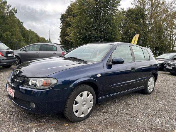 Blue Nissan Almera 2006 in Limbazi, with an engine capacity of 1.60 L and mileage of 98 thousand km for 2950 €, photo 1 on AUTOMOTO.COM.LV