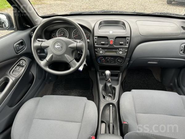 Blue Nissan Almera 2006 in Limbazi, with an engine capacity of 1.60 L and mileage of 98 thousand km for 2950 €, photo 9 on AUTOMOTO.COM.LV