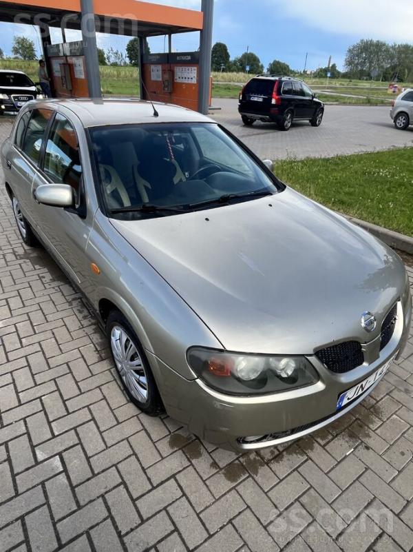 Brown Nissan Almera 2004 in Jekabpils, with an engine capacity of 2.20 L and mileage of 334 thousand km for 1000 €, photo 1 on AUTOMOTO.COM.LV