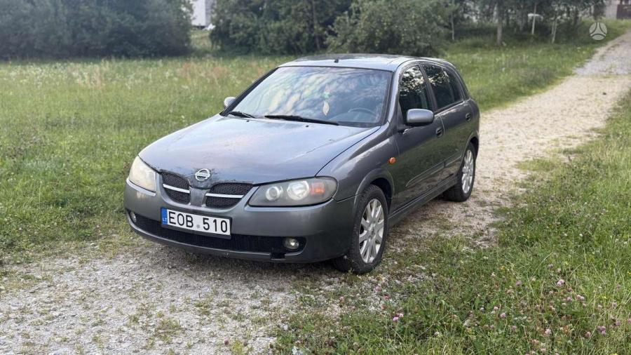 Brūns Nissan Almera 2004 Viļņa, ar dzinēja tilpumu 1.50 L un nobraukumu 320 tūkst. km par 550 €, foto 1 vietnē AUTOMOTO.COM.LV