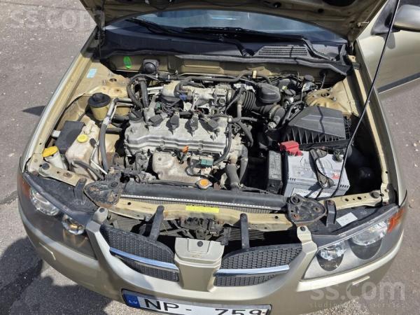 Brown Nissan Almera 2004 in Riga, with an engine capacity of 1.80 L and mileage of 112 thousand km for 2850 €, photo 5 on AUTOMOTO.COM.LV
