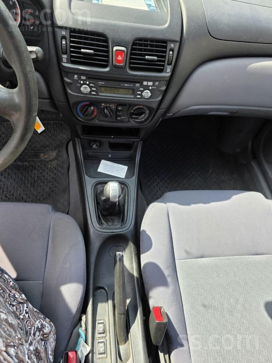 Brūns Nissan Almera 2004 Rīga, ar dzinēja tilpumu 1.80 L un nobraukumu 112 tūkst. km par 2850 €, foto 9 vietnē AUTOMOTO.COM.LV