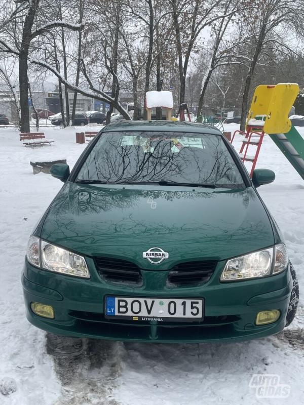 Green Nissan Almera 2000 in Kaunas, with an engine capacity of 1.80 L and mileage of 185 thousand km for 450 €, photo 2 on AUTOMOTO.COM.LV