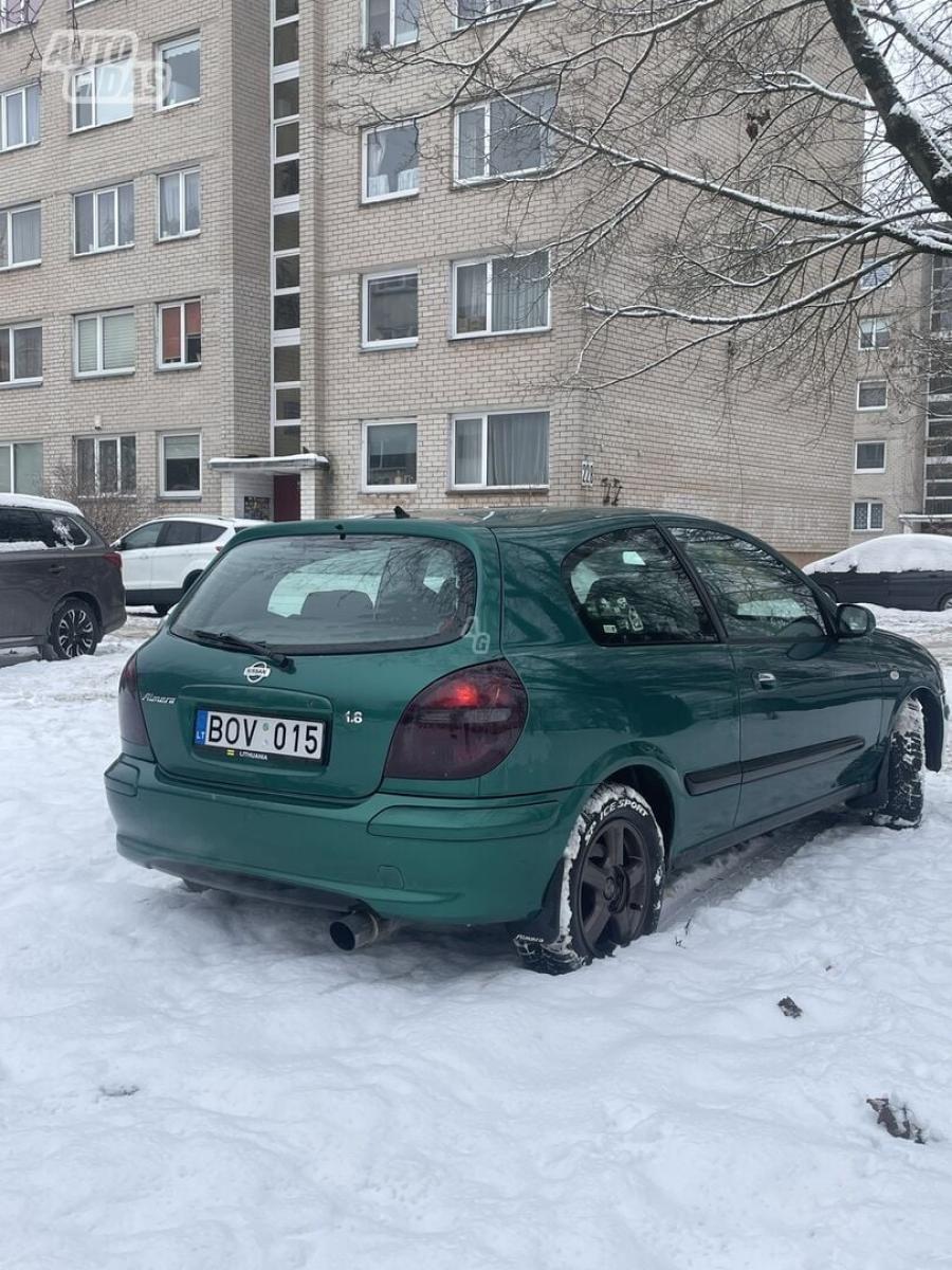 Green Nissan Almera 2000 in Kaunas, with an engine capacity of 1.80 L and mileage of 185 thousand km for 450 €, photo 5 on AUTOMOTO.COM.LV
