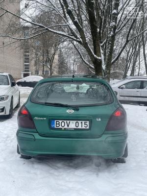 Green Nissan Almera 2000 in Kaunas, with an engine capacity of 1.80 L and mileage of 185 thousand km for 450 €, photo 6 on AUTOMOTO.COM.LV