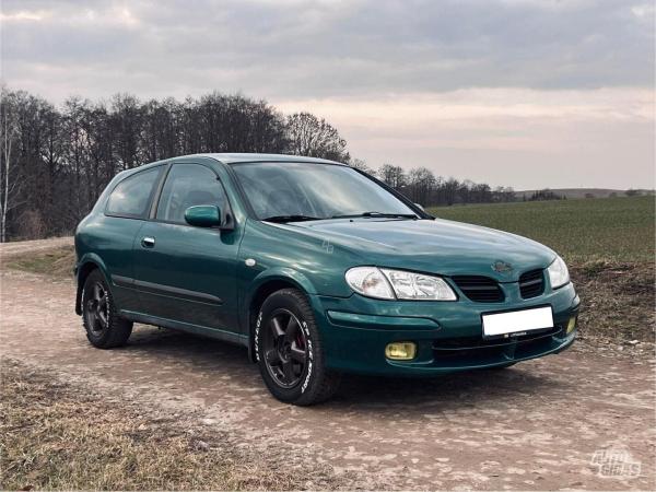Zaļš Nissan Almera 2000 Marijampole, ar dzinēja tilpumu 1.80 L un nobraukumu 186 tūkst. km par 500 €, foto 2 vietnē AUTOMOTO.COM.LV