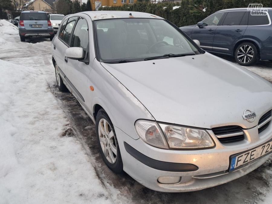 Pelēks Nissan Almera 2002 Kauņa, ar dzinēja tilpumu 2.20 L un nobraukumu 366 tūkst. km par 400 €, foto 1 vietnē AUTOMOTO.COM.LV