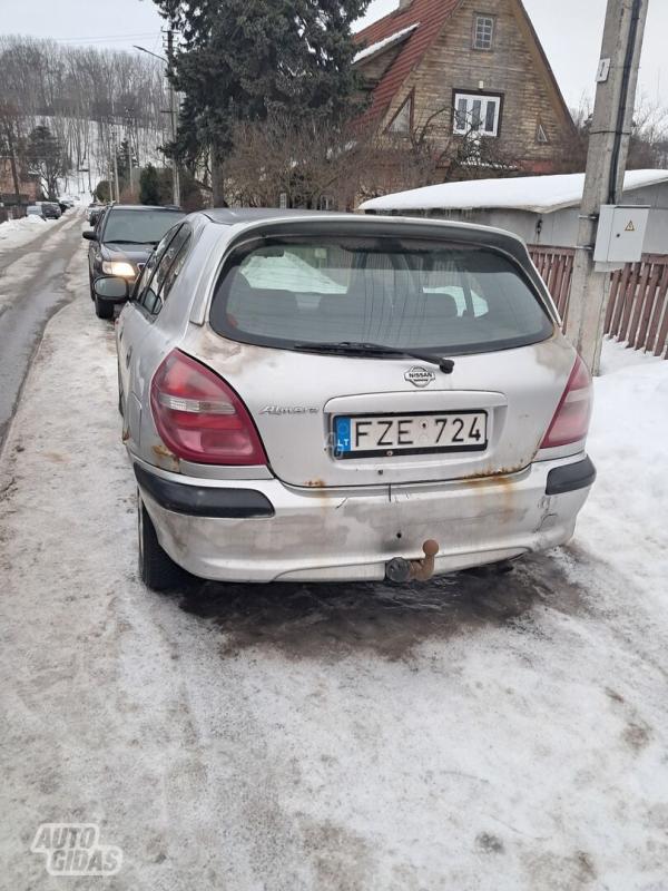 Grey Nissan Almera 2002 in Kaunas, with an engine capacity of 2.20 L and mileage of 366 thousand km for 400 €, photo 3 on AUTOMOTO.COM.LV