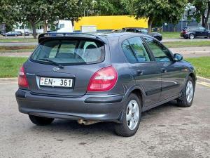 Grey Nissan Almera 2002 in Riga, with an engine capacity of 1.80 L and mileage of 127 thousand km for 1590 €, photo 3 on AUTOMOTO.COM.LV