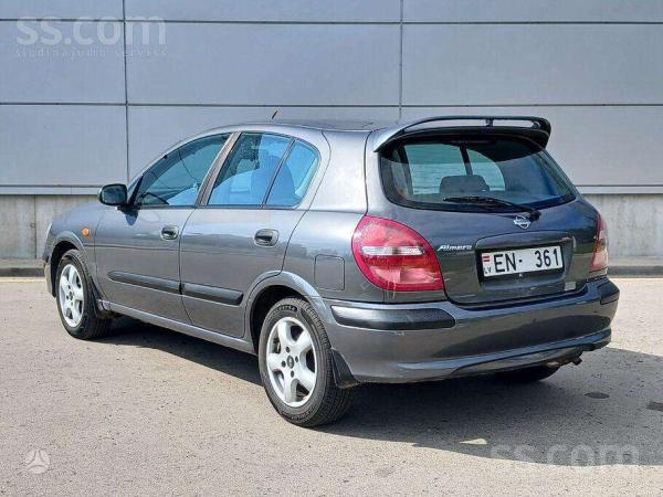 Grey Nissan Almera 2002 in Riga, with an engine capacity of 1.80 L and mileage of 127 thousand km for 1590 €, photo 4 on AUTOMOTO.COM.LV