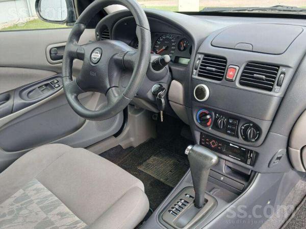 Grey Nissan Almera 2002 in Riga, with an engine capacity of 1.80 L and mileage of 127 thousand km for 1590 €, photo 8 on AUTOMOTO.COM.LV