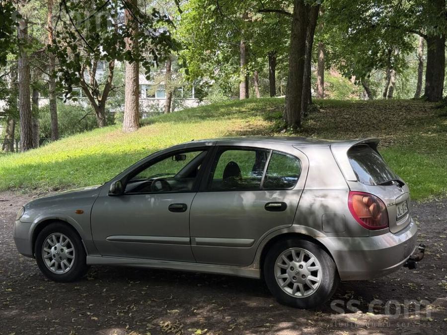 Grey Nissan Almera 2003 in Riga, with an engine capacity of 2.20 L and mileage of 0 thousand km for 750 €, photo 4 on AUTOMOTO.COM.LV